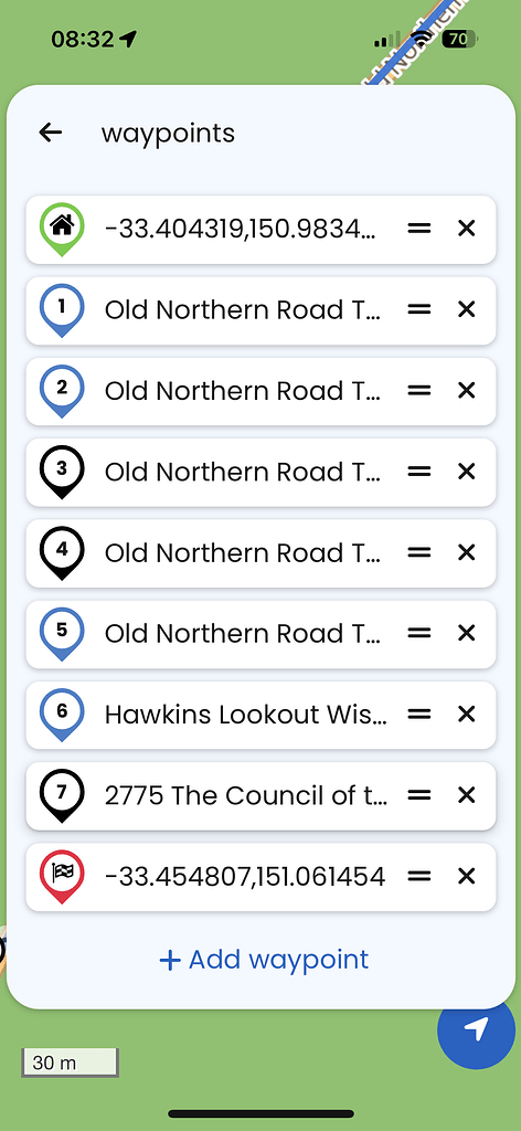 Automatic naming of Waypoints that are not Points of Interest or ...